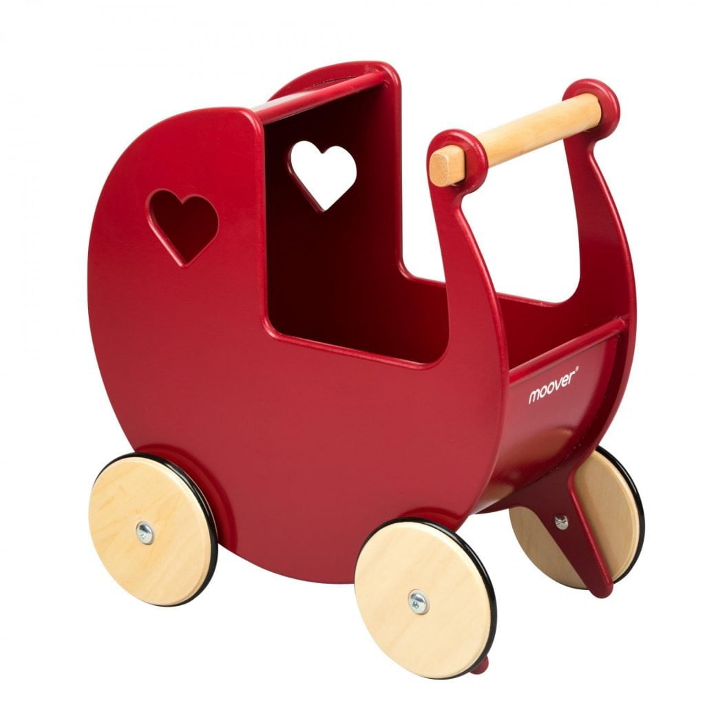 Wooden Dolls Pram | No Need To Assemble Dolls Pram | Hippychick