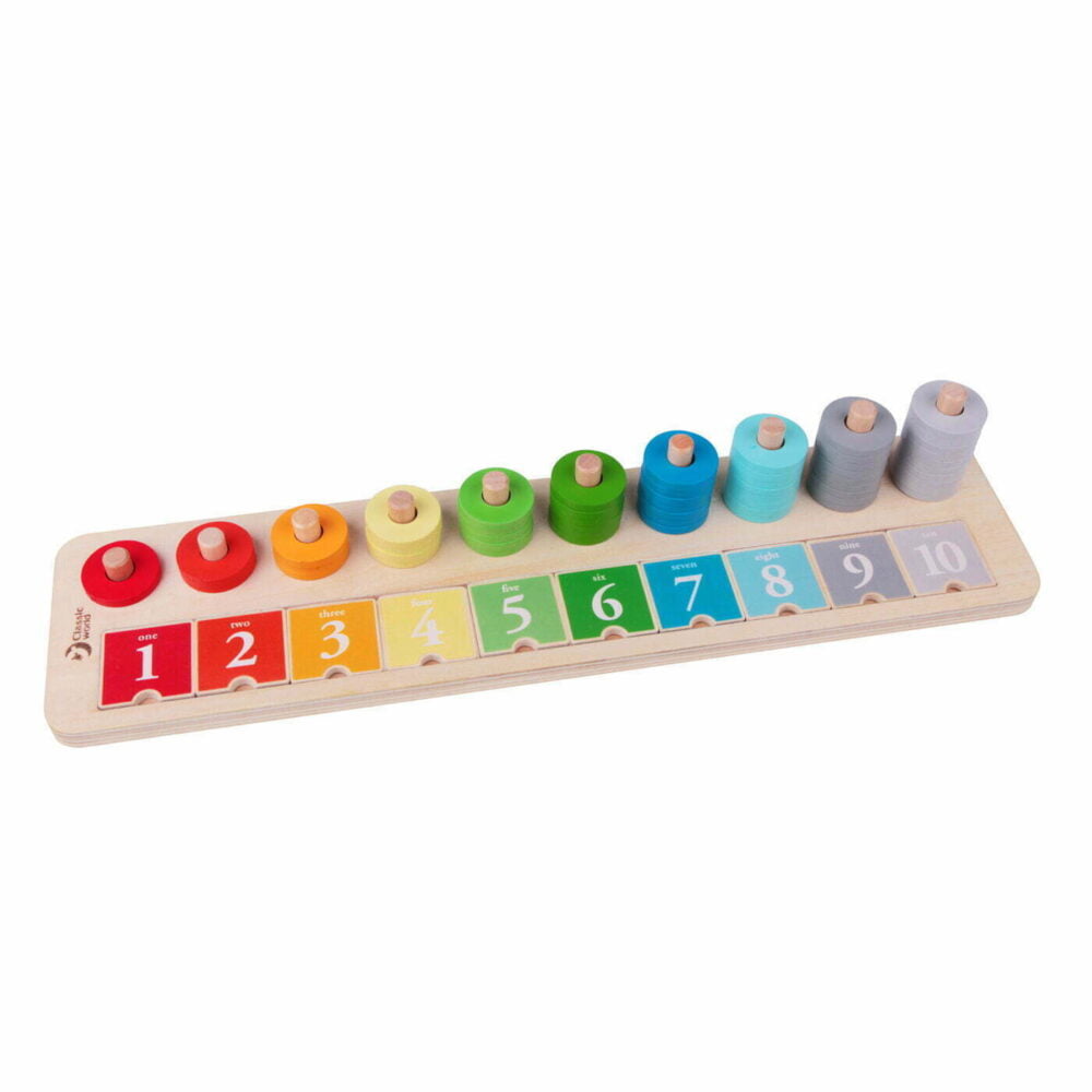 Classic World Counting Stacker - Hippychick