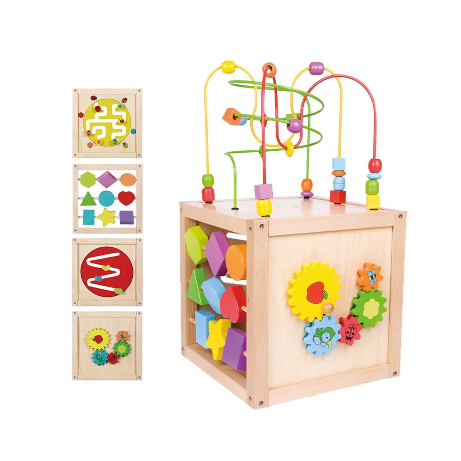 Classic World Multi Activity Cube - Hippychick
