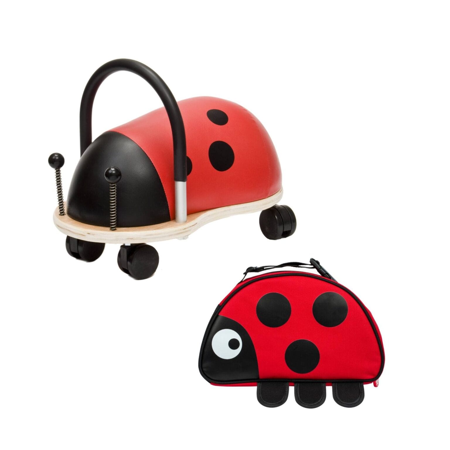 Wheely Bug Ladybird and TUM TUM Insulated Lunch Bag Bundle - Hippychick