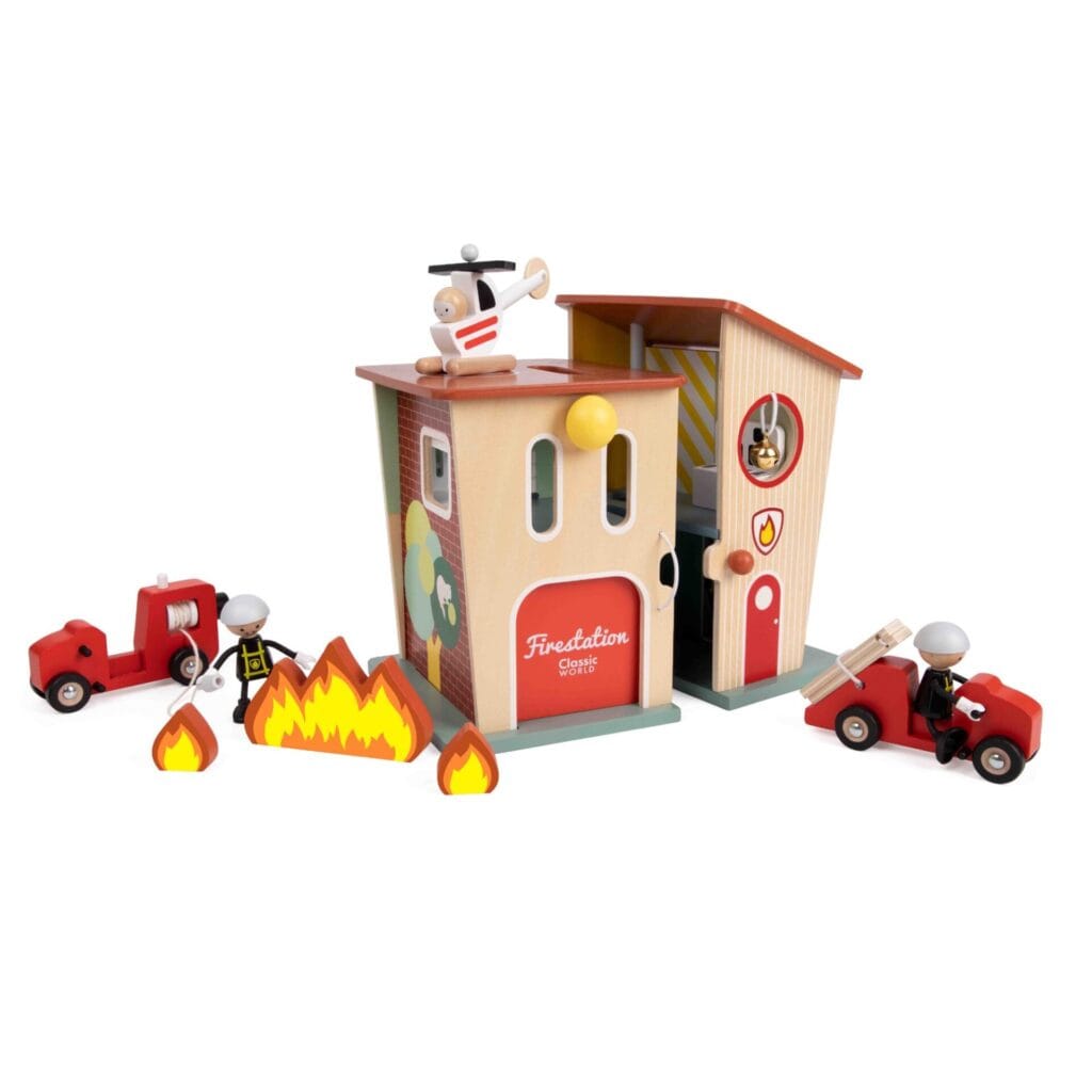 Classic World Fire Station - Hippychick